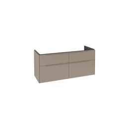 Villeroy & Boch V&B Waschtischunterschrank Subway 3.0 127,2x57,6x47,8cm, o LED/Gr monochr, Tau ; Villeroy & Boch (C60202VM)