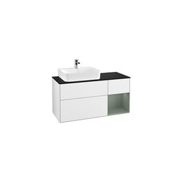 Villeroy & Boch V&B Waschtischunterschrank Wandbeleuchtung Finion 120cm, Pl b m, Rg l Ol m La, glo wh. Lac ; Villeroy & Boch (G152GMGF)