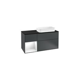 Villeroy & Boch V&B Waschtischunterschrank Finion 120cm, Pl b m, Rg l g w La, md bl. m Lac ; Villeroy & Boch (F272GFHG)