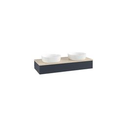 Villeroy & Boch V&B Waschtischunterschrank mit Frontstruktur Antao 120x19x50cm, WBP botti., md bl. m Lac ; Villeroy & Boch (K13113HG)