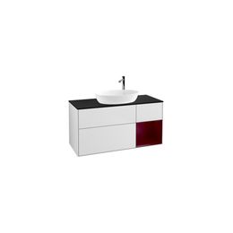 Villeroy & Boch V&B Waschtischunterschrank Wandbeleuchtung Finion 120cm, Pl b m, Reg Peo m Lac, wh. m Lac ; Villeroy & Boch (G952HBMT)