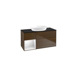 Villeroy & Boch V&B Waschtischunterschrank Wandbeleuchtung Finion 120cm, Pl bla m, Reg wh. m Lac, wal ven ; Villeroy & Boch (GA62MTGN)