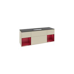 Villeroy & Boch V&B Waschtischunterschrank Finion 160x60,3x50,1cm, Rg Peo m La, si G m Lac ; Villeroy & Boch (F742HBHJ)