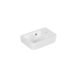 Villeroy & Boch V&B Handwaschbecken O.NOVO Compact 36x25cm, eck, B L, m HL, m &Uuml;, w A-bac C+ ; Villeroy & Boch (434336T2)