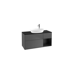 Villeroy & Boch V&B Waschtischunterschrank Wandbeleuchtung Finion 120cm, Pl b m, Reg bla m Lac, Anthrac. m ; Villeroy & Boch (G952PDGK)