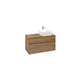Villeroy & Boch V&B Waschtischunterschrank Collaro 100x54,8x50cm, WT rechts, kansas oak ; Villeroy & Boch (C04000RH)