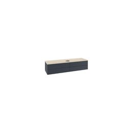 Villeroy & Boch V&B Waschtischunterschrank mit Frontstruktur Antao 160x50cm, HL, WBP botti., md bl. m Lac ; Villeroy & Boch (K25153HG)