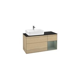 Villeroy & Boch V&B Waschtischunterschrank Wandbeleuchtung Finion 120cm, Pl b m, Reg li Oli. m Lac, Oa ven ; Villeroy & Boch (G152GMPC)