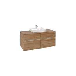 Villeroy & Boch V&B Waschtischunterschrank Collaro 120x54,8x50cm, WT mi, LED 8,8 W, Kan Oa ; Villeroy & Boch (C070B0RH)