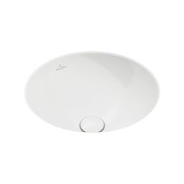 Villeroy & Boch V&B V&B Unterbauwaschbecken Loop& Friends rd, o. Hahnloch, o. ÜL, d 33cm, P bla C+ ; Villeroy & Boch (4A5101R7)