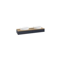 Villeroy & Boch V&B Waschtischunterschrank ohne Frontstruktur Antao 160x50cm, WTP hon. Oa, md bl. m Lac ; Villeroy & Boch (K17011HG)