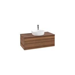 Villeroy & Boch V&B Waschtischunterschrank ohne Frontstruktur -Beleuchtung Antao 100x36x50cm, HL, WBP w. wal, w. wal ; Villeroy & Boch (L20052HM)