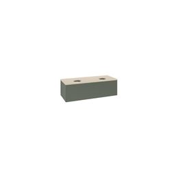 Villeroy & Boch V&B Waschtischunterschrank ohne Frontstruktur Antao 120x36x50cm, WBP botti., lea gre. m Lac ; Villeroy & Boch (K35013HL)
