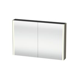 Duravit Uni-Spiegelschrank XSquare Steckd. F 120x80x15,5cm, f G m, 2 Tür, LED, wandhängend (XS7114090901000)