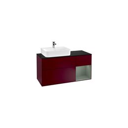 Villeroy & Boch V&B Waschtischunterschrank Wandbeleuchtung Finion 120cm, Pl b m, Reg li Oli. m Lac, Peo m ; Villeroy & Boch (G152GMHB)
