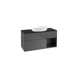 Villeroy & Boch V&B Waschtischunterschrank Wandbeleuchtung Finion 120cm, Pl b m, Reg bla m Lac, Anthrac. m ; Villeroy & Boch (GA72PDGK)