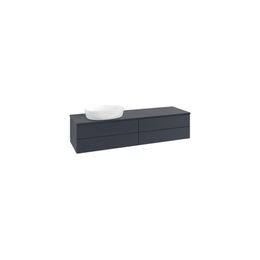 Villeroy & Boch V&B Waschtischunterschrank mit Frontstruktur Antao 160x50cm, WBP-farbe Lac, md bl. m Lac ; Villeroy & Boch (K26110HG)
