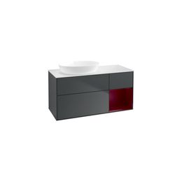 Villeroy & Boch V&B Waschtischunterschrank Finion 120cm, Pl w m, Rg Peo m La, md bl. m Lac ; Villeroy & Boch (FA51HBHG)