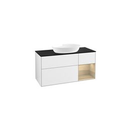 Villeroy & Boch V&B Waschtischunterschrank Wandbeleuchtung Finion 120cm, Pl bla m, Reg Oa ven, glo wh. Lac ; Villeroy & Boch (GA72PCGF)