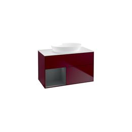 Villeroy & Boch V&B Waschtischunterschrank Wandbeleuchtung Finion 100, Abd.-Pl. wh. m, Reg md m Lac, Peo m ; Villeroy & Boch (GA11HGHB)