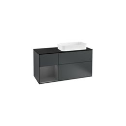Villeroy & Boch V&B Waschtischunterschrank Finion 120cm, Pl b m, Rg l A m, md bl. m Lac ; Villeroy & Boch (F272GKHG)
