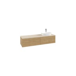 Villeroy & Boch V&B Waschtischunterschrank ohne Frontstruktur Antao 160x50cm, HL, WBP-farbe botti., hon. oak ; Villeroy & Boch (K27053HN)