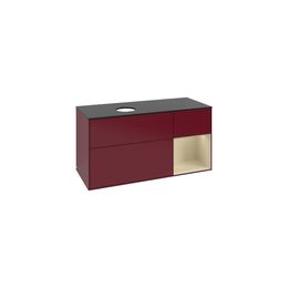 Villeroy & Boch V&B Waschtischunterschrank Finion 120cm, Pl bla m, si Gr m Lac, Peo m ; Villeroy & Boch (FA52HJHB)