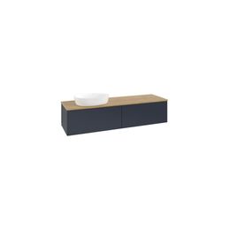 Villeroy & Boch V&B Waschtischunterschrank ohne Frontstruktur Antao 160x50cm, WBP hon. Oa, md bl. m Lac ; Villeroy & Boch (K37011HG)