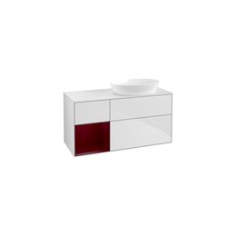 Villeroy & Boch V&B Waschtischunterschrank Wandbeleuchtung Finion 120cm, Pl w m, Reg Peo m Lac, wh. m Lac ; Villeroy & Boch (GA41HBMT)