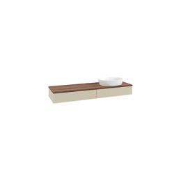 Villeroy & Boch V&B Waschtischunterschrank mit Frontstruktur Antao 160x50cm, WBP-farbe w. wal, si Gr m Lac ; Villeroy & Boch (K16112HJ)