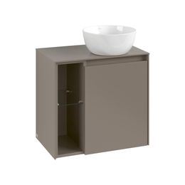 Villeroy & Boch V&B Waschtischunterschrank Collaro 60x54,8x38cm, Waschtisch rechts, taupe ; Villeroy & Boch (C15100VM)