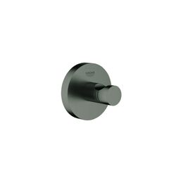 Grohe Bademantelhaken Essentials verd. Befestig., hard graphite geb&uuml;rstet (40364AL1)