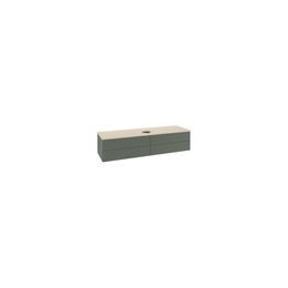 Villeroy & Boch V&B Waschtischunterschrank mit Frontstruktur Antao 160x50cm, WBP botti., lea gre. m Lac ; Villeroy & Boch (K25113HL)