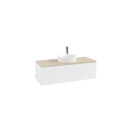 Villeroy & Boch V&B Waschtischunterschrank mit Frontstruktur, mit Beleuchtung Antao 120x36x50cm, HL, WBP botti., wh. m Lac ; Villeroy & Boch (L32153MT)