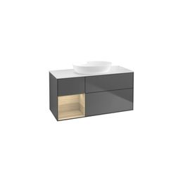 Villeroy & Boch V&B Waschtischunterschrank Wandbeleuchtung Finion 120cm, Pl wh. m, Reg Oa ven, Anthrac. m ; Villeroy & Boch (GA61PCGK)