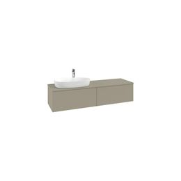 Villeroy & Boch V&B Waschtischunterschrank ohne Frontstruktur Antao 160x50cm, HL, WBP Lac, lea gre. m Lac ; Villeroy & Boch (K37050HL)