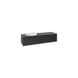 Villeroy & Boch V&B Waschtischunterschrank ohne Frontstruktur -Beleuchtung Antao 160x50cm, WBP-farbe Lac, bla m lacquer ; Villeroy & Boch (L37010PD)