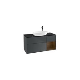 Villeroy & Boch V&B Waschtischunterschrank Wandbeleuchtung Finion 120cm, Pl b m, Reg wal ven, md bl. m Lac ; Villeroy & Boch (G952GNHG)