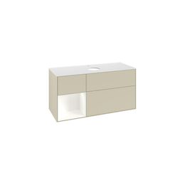 Villeroy & Boch V&B Waschtischunterschrank Finion 120cm, Pl w m, Rg wh. m Lac, si Gr m Lac ; Villeroy & Boch (F821MTHJ)