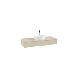 Villeroy & Boch V&B Waschtischunterschrank ohne Frontstruktur, mit Beleuchtung Antao 120x19x50cm, HL, WBP botti., si Gr m Lac ; Villeroy & Boch (L10053HJ)