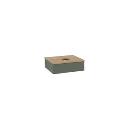 Villeroy & Boch V&B Waschtischunterschrank mit Frontstruktur Antao 60x19x50cm, WBP hon. Oa, lea gre. m Lac ; Villeroy & Boch (K07111HL)