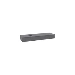 Villeroy & Boch V&B Waschtischunterschrank ohne Frontstruktur -Beleuchtung Antao 160x50cm, WBP-farbe Lac, Anthrac. m Lac ; Villeroy & Boch (L15010GK)