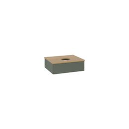 Villeroy & Boch V&B Waschtischunterschrank ohne Frontstruktur Antao 60x19x50cm, WBP hon. Oa, lea gre. m Lac ; Villeroy & Boch (K07011HL)