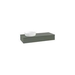 Villeroy & Boch V&B Waschtischunterschrank ohne Frontstruktur, mit Beleuchtung Antao 120x19x50cm, WBP Lac, lea gre. m Lac ; Villeroy & Boch (L11010HL)