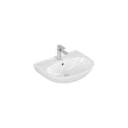 Villeroy & Boch V&B Waschtisch O.Novo 55x44cm, ov., m Hahnl., o. &Uuml;L, wei&szlig; ; Villeroy & Boch (4A405601)