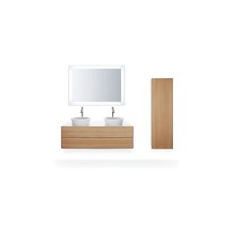 Duravit Halbhochschrank White Tulip 40x36x132cm, 1 T, An R, E N mas/wei&szlig; hgl (WT1332RH585)