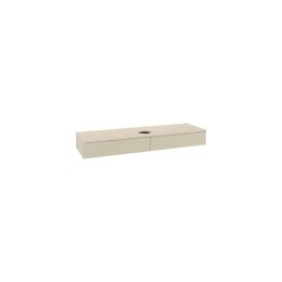 Villeroy & Boch V&B Waschtischunterschrank mit Frontstruktur, mit Beleuchtung Antao 160x50cm, WBP-farbe botti., si Gr m Lac ; Villeroy & Boch (L14113HJ)