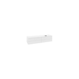 Villeroy & Boch V&B Waschtischunterschrank ohne Frontstruktur Antao 160x50cm, WBP-farbe Lac, wh. m lacquer ; Villeroy & Boch (K27010MT)
