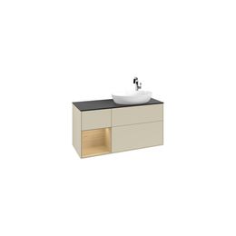 Villeroy & Boch V&B Waschtischunterschrank Finion 120cm, Pl bla m, Reg Oa ven, si Gr m Lac ; Villeroy & Boch (F922PCHJ)