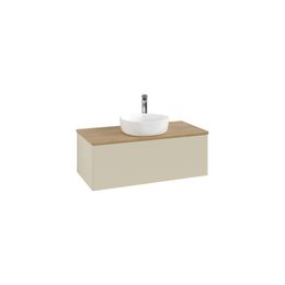Villeroy & Boch V&B Waschtischunterschrank ohne Frontstruktur, mit Beleuchtung Antao 100x36x50cm, HL, WBP hon. Oa, si G m Lac ; Villeroy & Boch (L31051HJ)